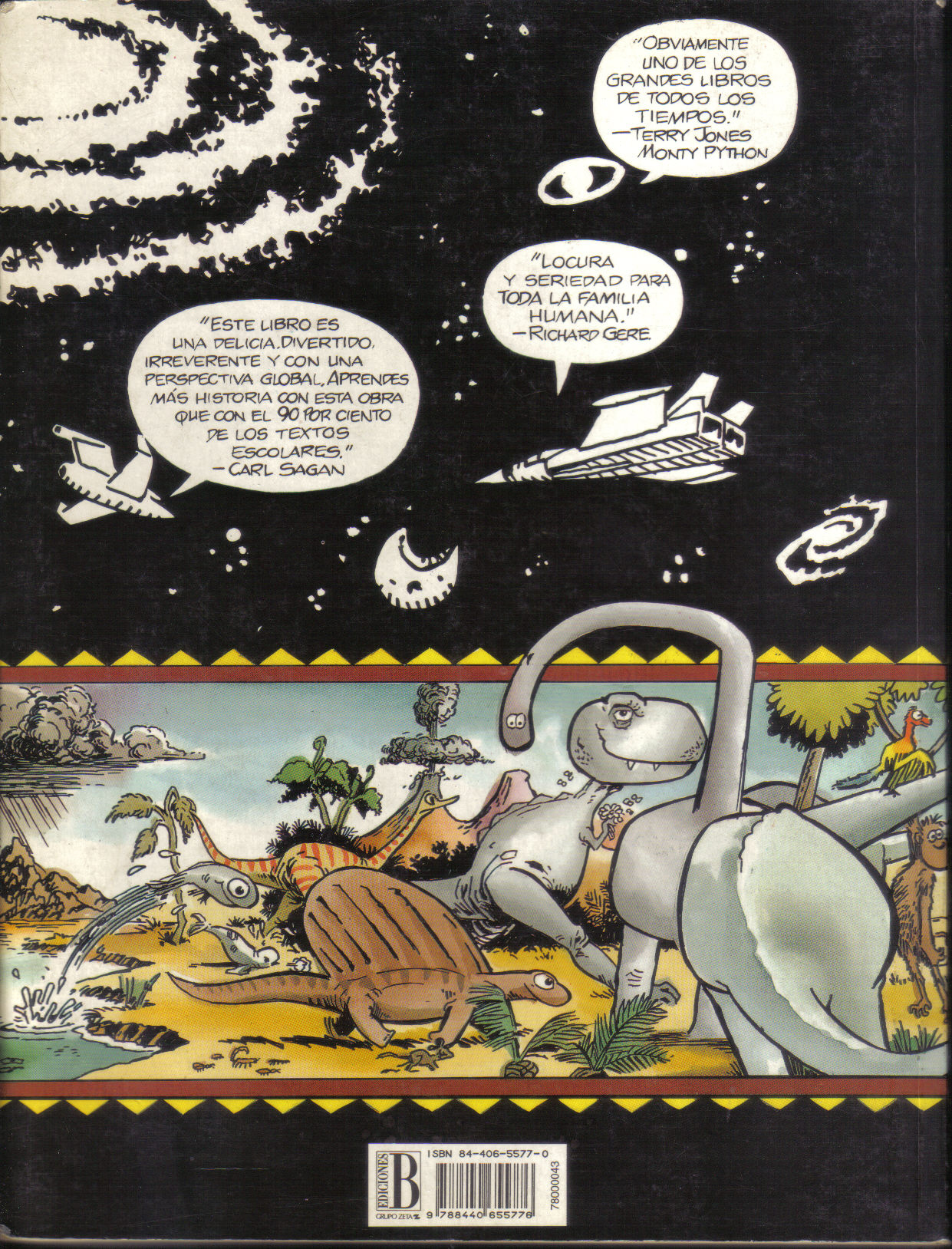 Historia del Universo en Cómic, de Larry Gonick – El extranjero